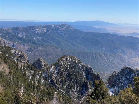 Sandia Crest Stevens Peak Bagging Journey