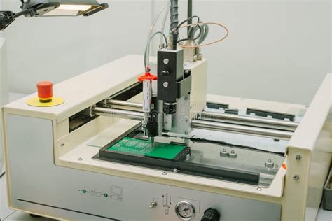 Automation Of Machine Assembly Of Computer Circuit Board In The Factory