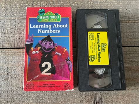 Vintage Sesame Street Vhs Tapes Sold Individually Etsy