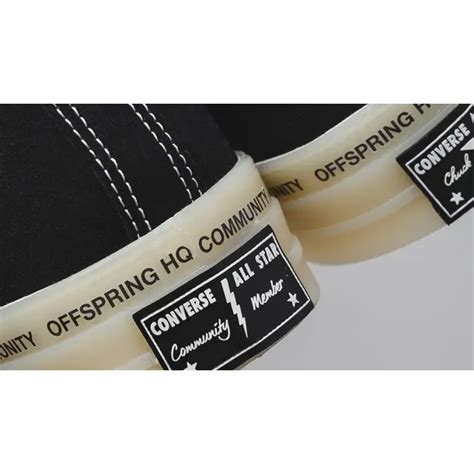 Offspring X Converse Chuck 70 Flip Black Where To Buy The Sole Supplier