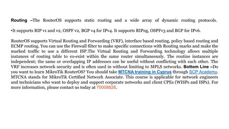 Understanding Mikrotik Routeros And Its Features Pdf