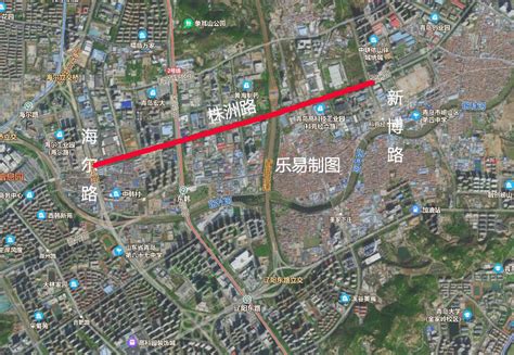 崂山区株洲路海尔路至新博路段将拓宽至八车道青岛资讯青岛房产网