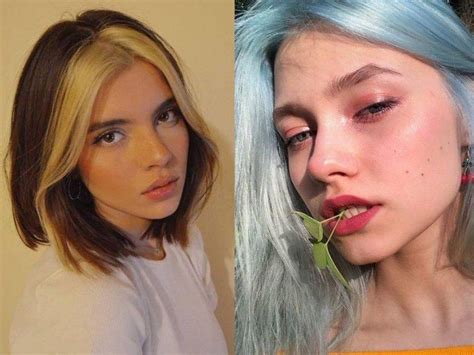 Blonde Front Streaks To Blue Highlights Hair Colours To Help You