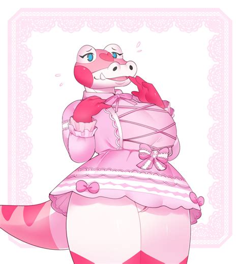 Rule 34 1girls 2020 Alligator Animal Crossing Anthro Barely Visible