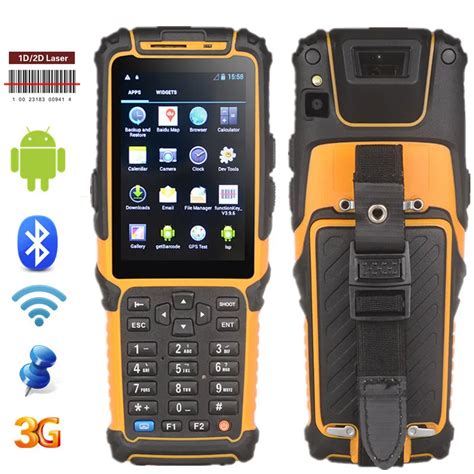 Ts 901 Android Handheld Mobile Pos Terminal Rugged Pda Barcode Scanner Rfid Reader Wifi 4g