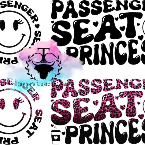 Passenger Princess Car Accessories Etsy