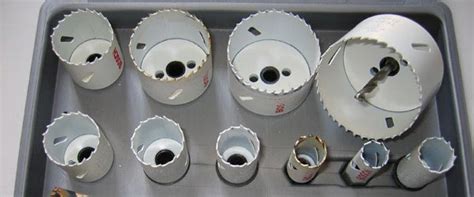 Коронки по гипсокартону для розеток и светильников: размеры и виды