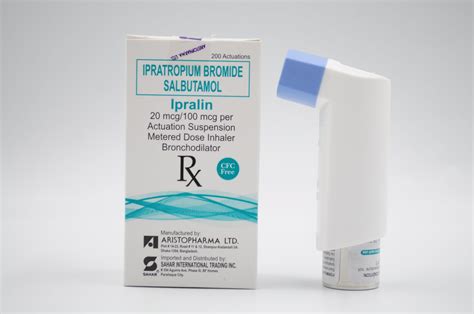 Ipratropium Bromide Salbutamol Ipralin Sahar Pharma