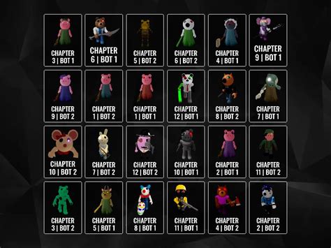 Roblox Piggy Bots Book 1 Chapters Flip Tiles