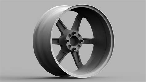 3d Volk Rays Te37 Model Turbosquid 2066779