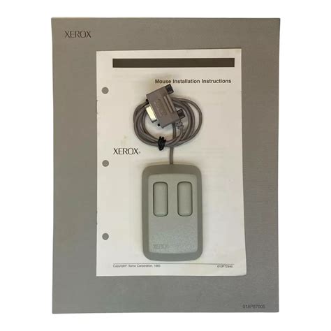 Xerox Parc Mouse