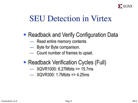 ppt seu mitigation techniques for virtex fpgas in space applications