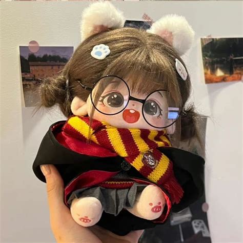 栗粒棉花娃娃现货公仔女孩20cm裸娃哈利波特系列娃衣玩偶超便宜 Taobao