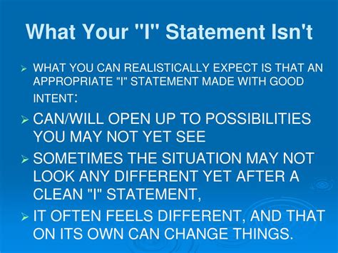 Ppt “i” Statements “you” Statements Interpersonal Communication Skills Powerpoint Presentation