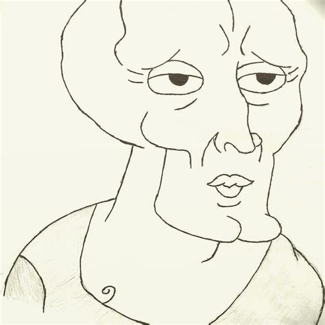 Hice Este Dibujo De Calamardo Guapo Hace Algunos Años En Una Clase En