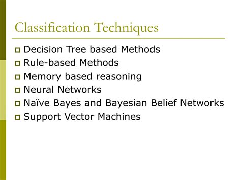 Decision Tree Based Classification Mlppt