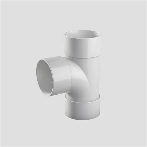 Al Tayar U Pvc Schedule 40 Fittings Sweep Tee 875° With And Wo Cover