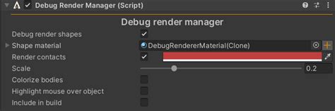 2 Editor Interface — Agx Dynamics For Unity Documentation