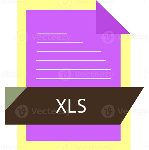Xls File Format Icon Modern Design Illustration 57326319 Png