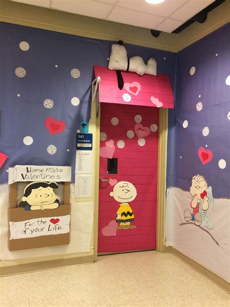 Charlie Brown Classroom Door