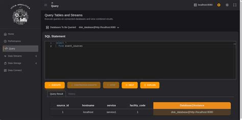 621 Query Table Data — Ittia Db Manual