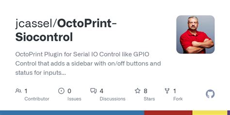 Github Jcasseloctoprint Siocontrol Octoprint Plugin For Serial Io Control Like Gpio Control