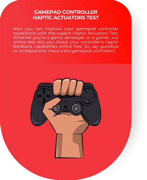 Gamepad Controller Haptic Actuators Test Gamepad Test