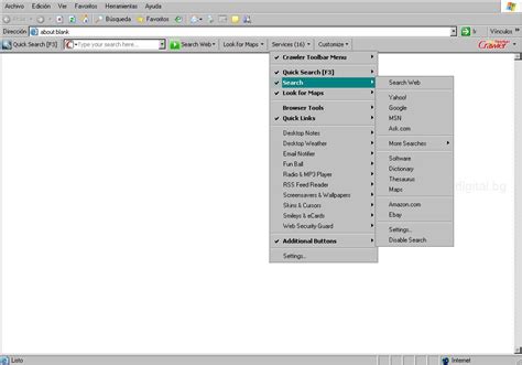 Crawler Toolbar Digital Bg