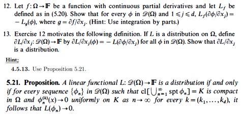 Solved 12 Let F1 F Be A Function With Continuous Partial