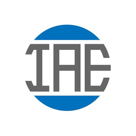 Iae Letter Logo Design On White Background Iae Creative Initials