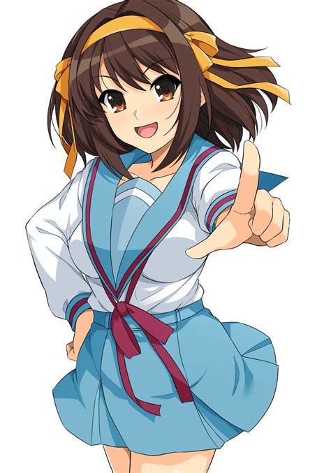 Suzumiya Haruhi Suzumiya Haruhi No Yuuutsu Drawn By Haruhisky Danbooru