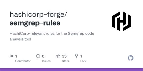 Github Hashicorp Forgesemgrep Rules Hashicorp Relevant Rules For The Semgrep Code Analysis Tool
