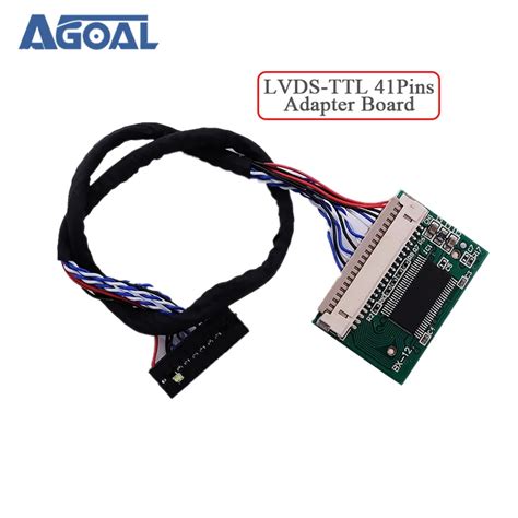 20Pins LVDS Turn 41Pins TTL Port Standard 20pin 1ch 8bit LVDS Input 41pin TTL Output Adapter