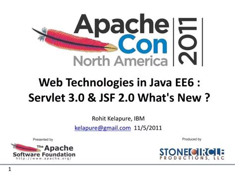 Ppt Web Technologies In Java Ee6 Servlet 30 And Jsf 20 Whats New