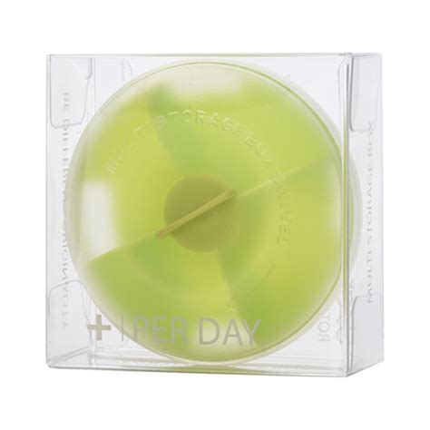 Bwiyojiz Storage Bins With Lids 4 Cell Portable Mini Medication Box