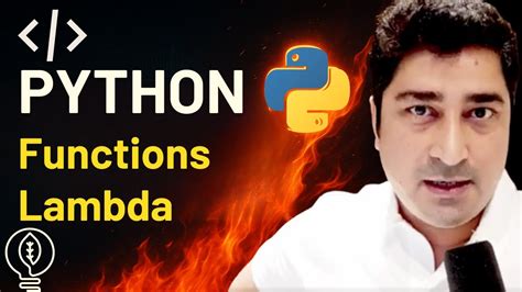 Lambda Function In Python Python Hindi Lecture Youtube