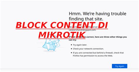 Cara Block Content Di Mikrotik Menggunakan Firewall Dengan Mudah Catatan Shand