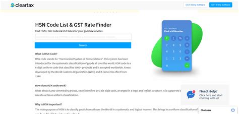 Find HSN Code SAC For GST Rates From Verified Sources Search The Free Database Now