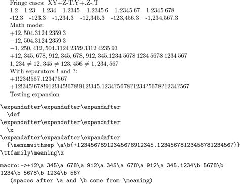 Using One Group Separator For Integer Part And Another For Decimal Part Siunitx Tex Latex