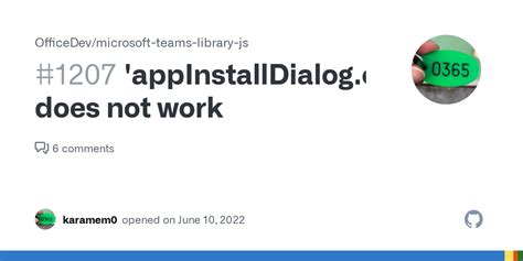 Appinstalldialogopenappinstalldialog Does Not Work · Issue 1207 · Officedevmicrosoft