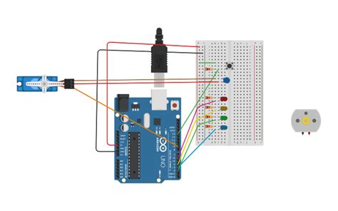 Circuit Design Servo Button 3 0 Tinkercad