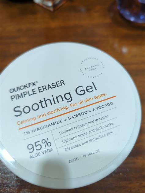 Quickfx Pimple Eraser Soothing Gel Beauty And Personal Care Face Face Care On Carousell