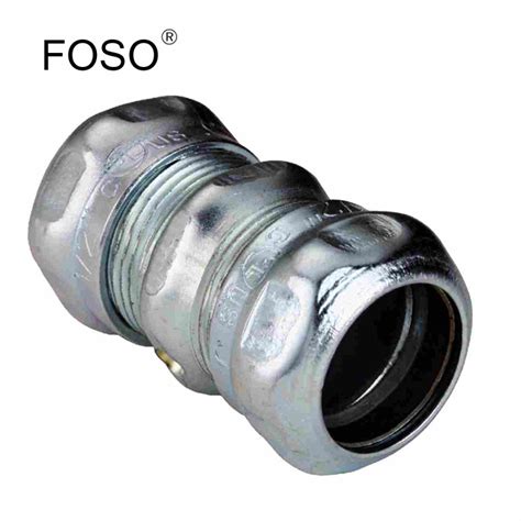 Emt Coupling Compression Type Steel Foso Electrical