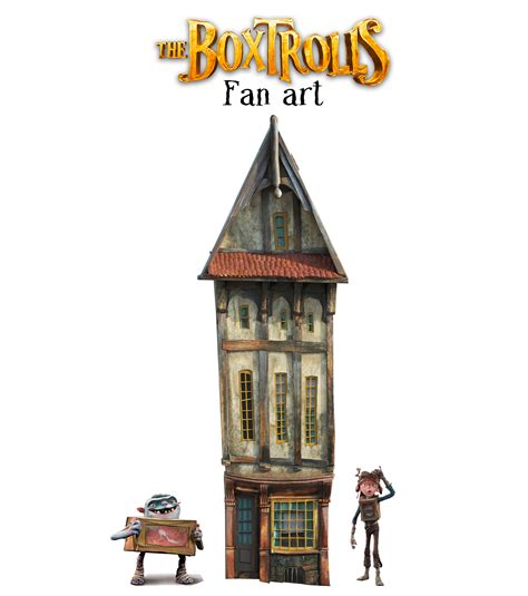 Mikhail Klimenko Boxtrolls House Fan Art Wip