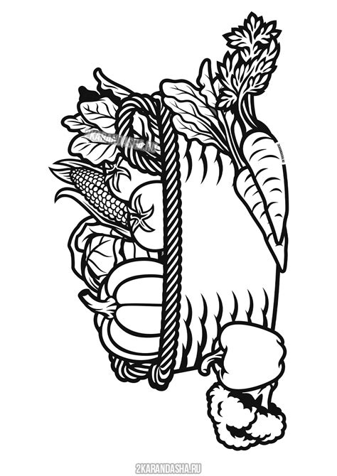 Фото Корзинка С Овощами — New-Freepik.Ru