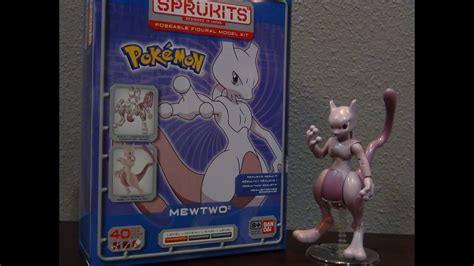 LET S BUILD Mewtwo Pokemon Sprukits By Bandai YouTube