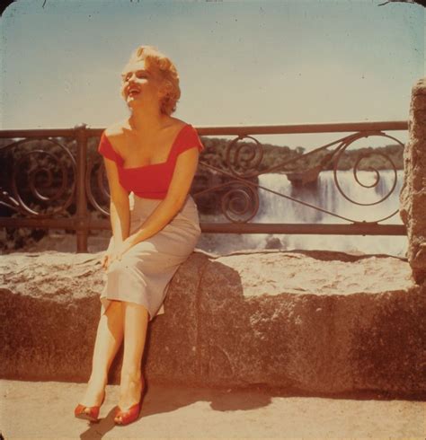 Marilyn Monroe Laughing In Color
