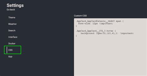 custom css flame dashboard smart home pursuits