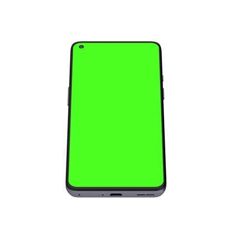 Flat Display With A Punch Hole Camera In The Top Left Corner