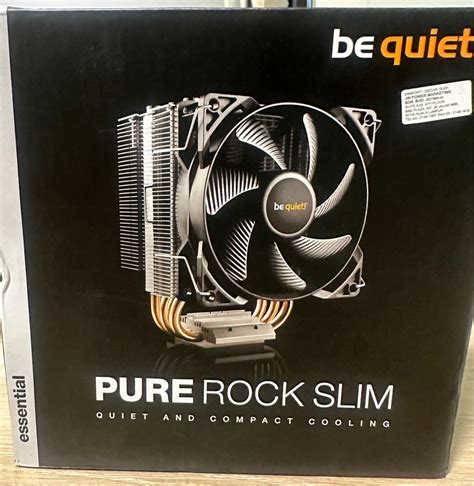 Be Quiet Pure Rock Slim Cooler Computers And Tech Parts And Accessories